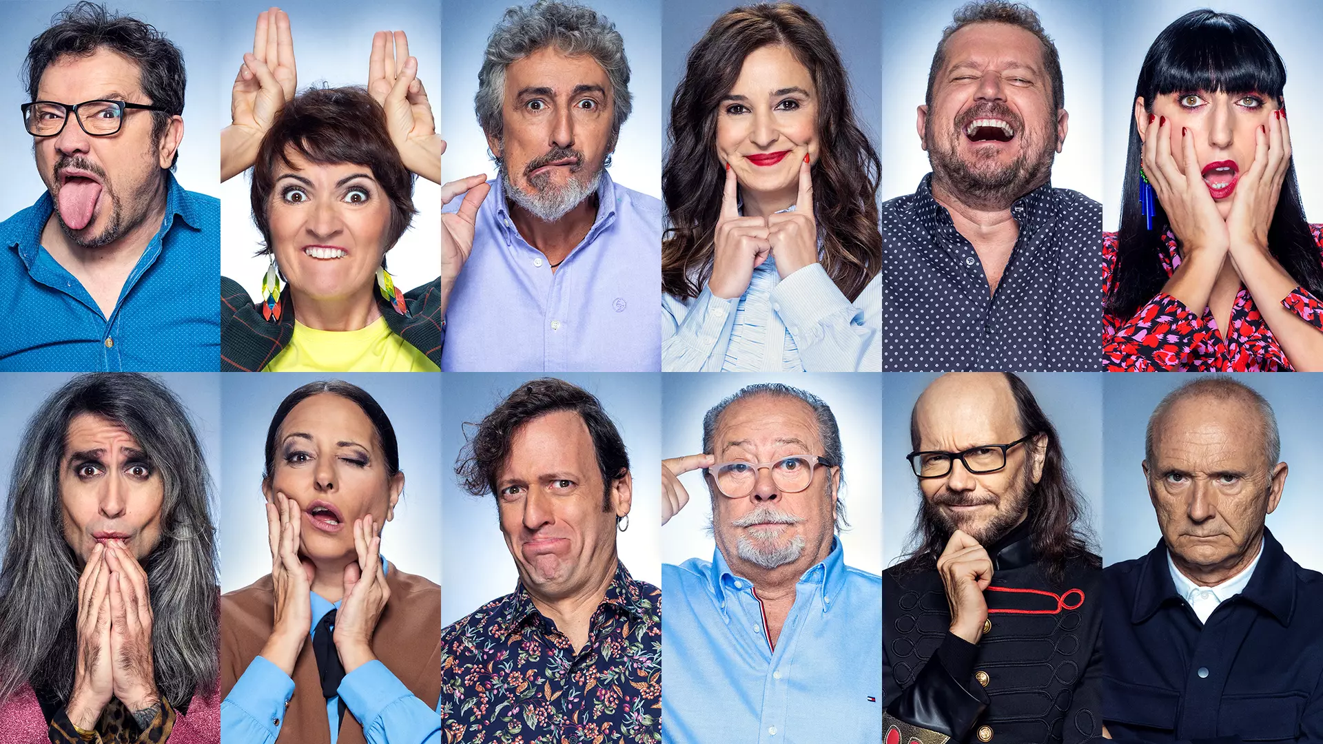 yolanda ramos, silvia abril, rossy de palma, paco collado, mario vaquerizo, the altar boy, edu soto, david fernández, carolina noriega na arévalo ga-abụ ndị so na lol ma ọ bụrụ na ị chịa ọchị ịfu.