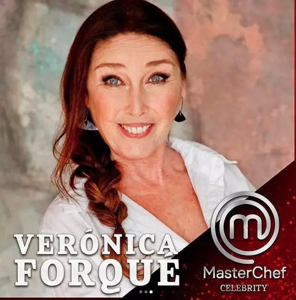 Masterchef įžymybė konkurso dalyvės Veronica Forqué