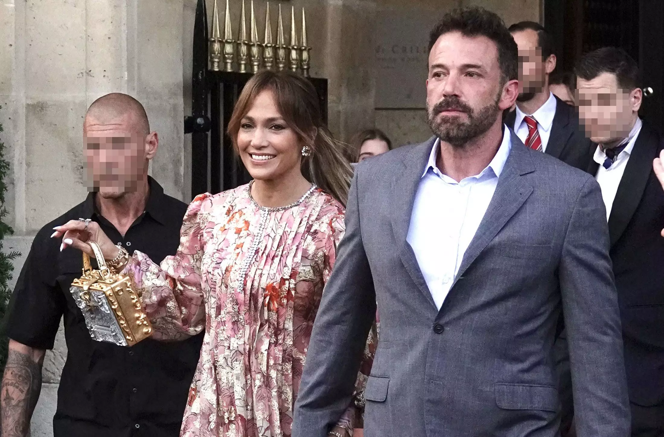 Flitterwochen von Ben Affleck und Jenniffr López in Paris