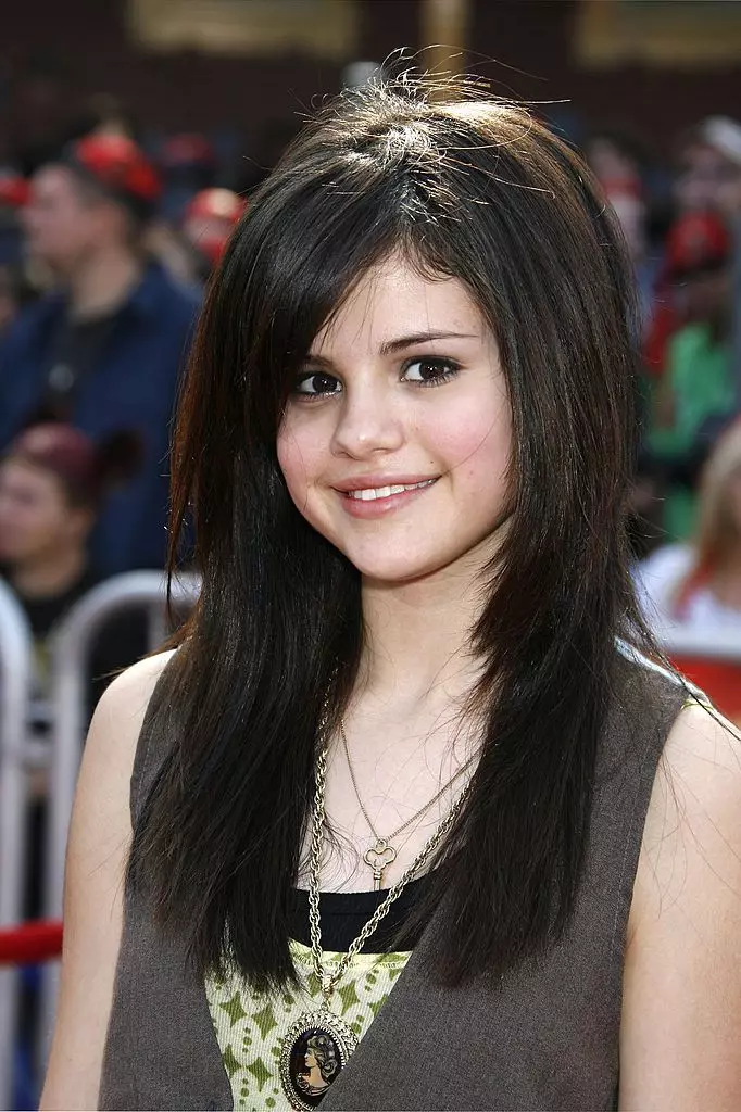 Selena Gomez ĉe okazaĵo en 2007