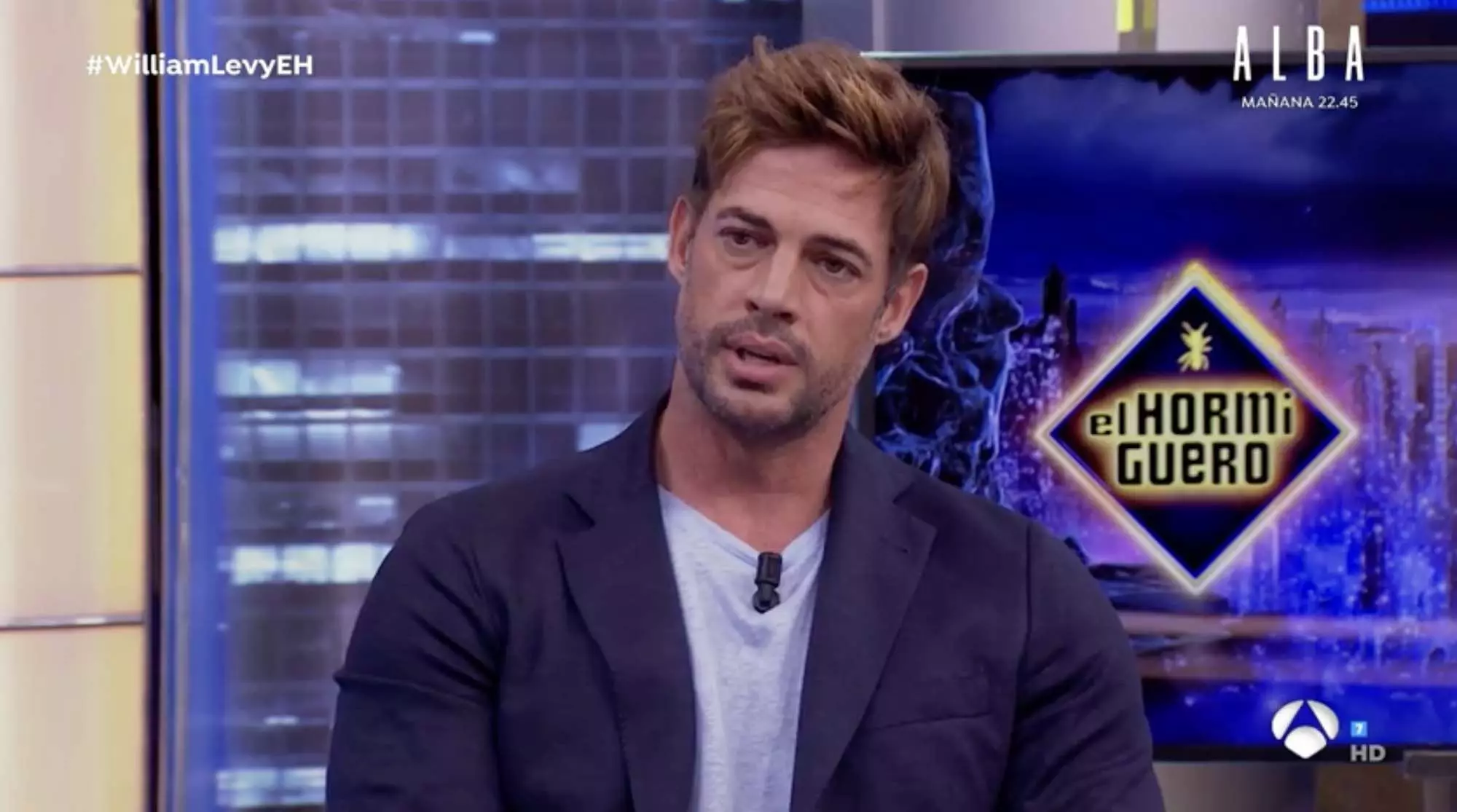 William Levy o bua ka bongoaneng ba hae bo thata ho 'El Hormiguero'