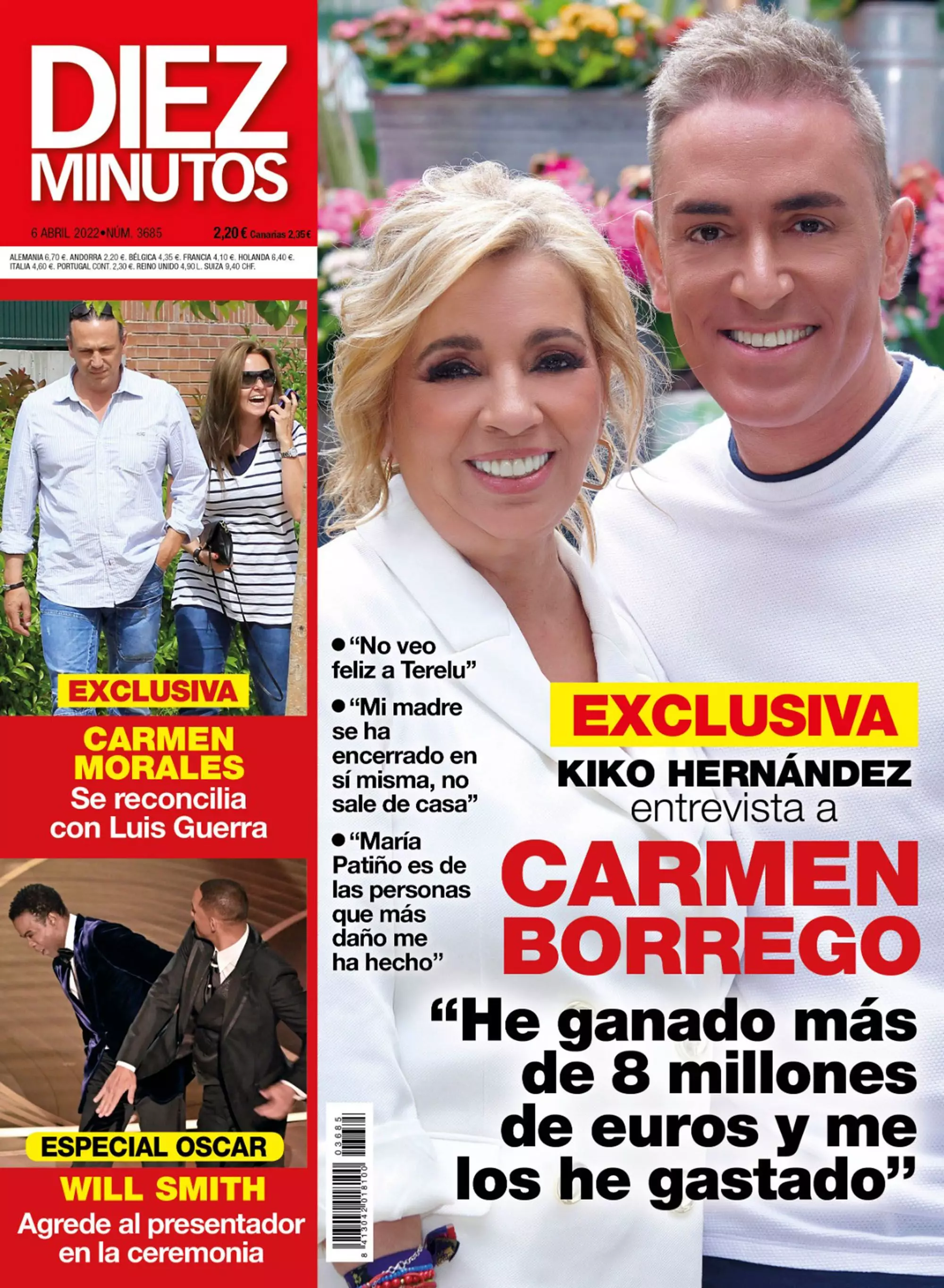 Ќерката на Тереза Кампос нуди ексклузивно интервју за помирување на Кармен Моралес со Луис Гера и специјално за Оскарите