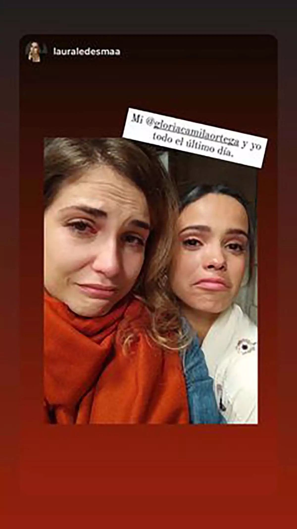 Gloria Camila a Laura Ledesma