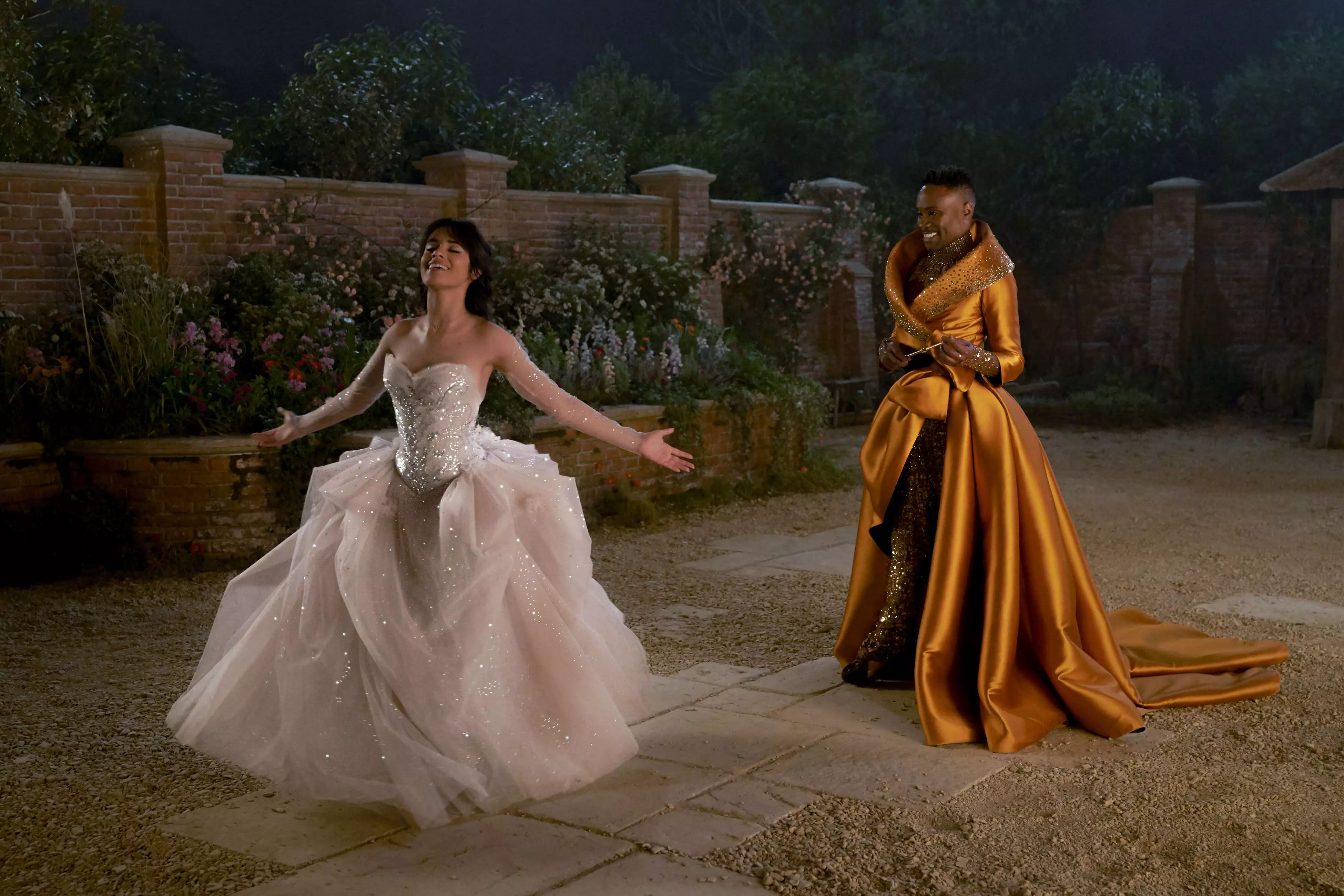 Camila pelo and billy porter star in cinderellaphoto kerry brown © 2021 amazon content services llc