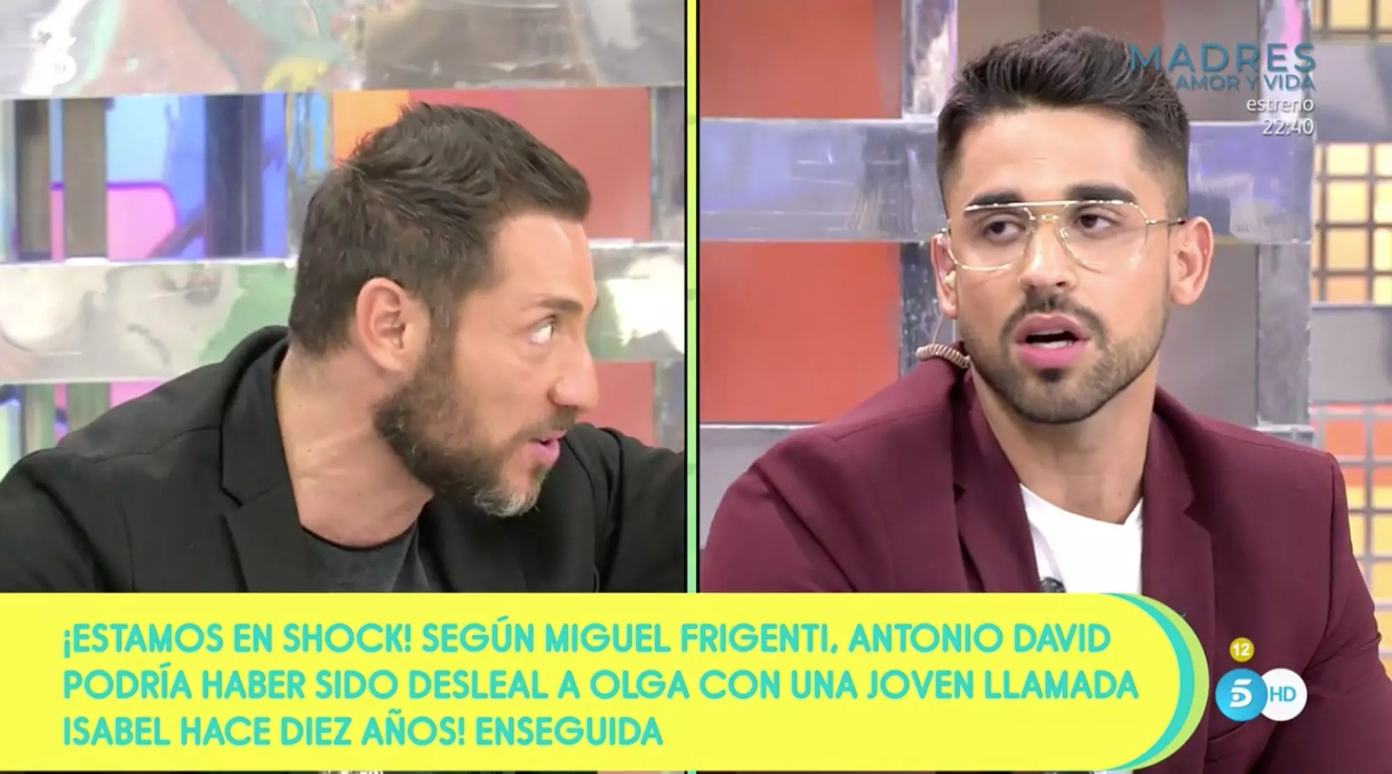 Antonio David Flores a Miguel Frigenti