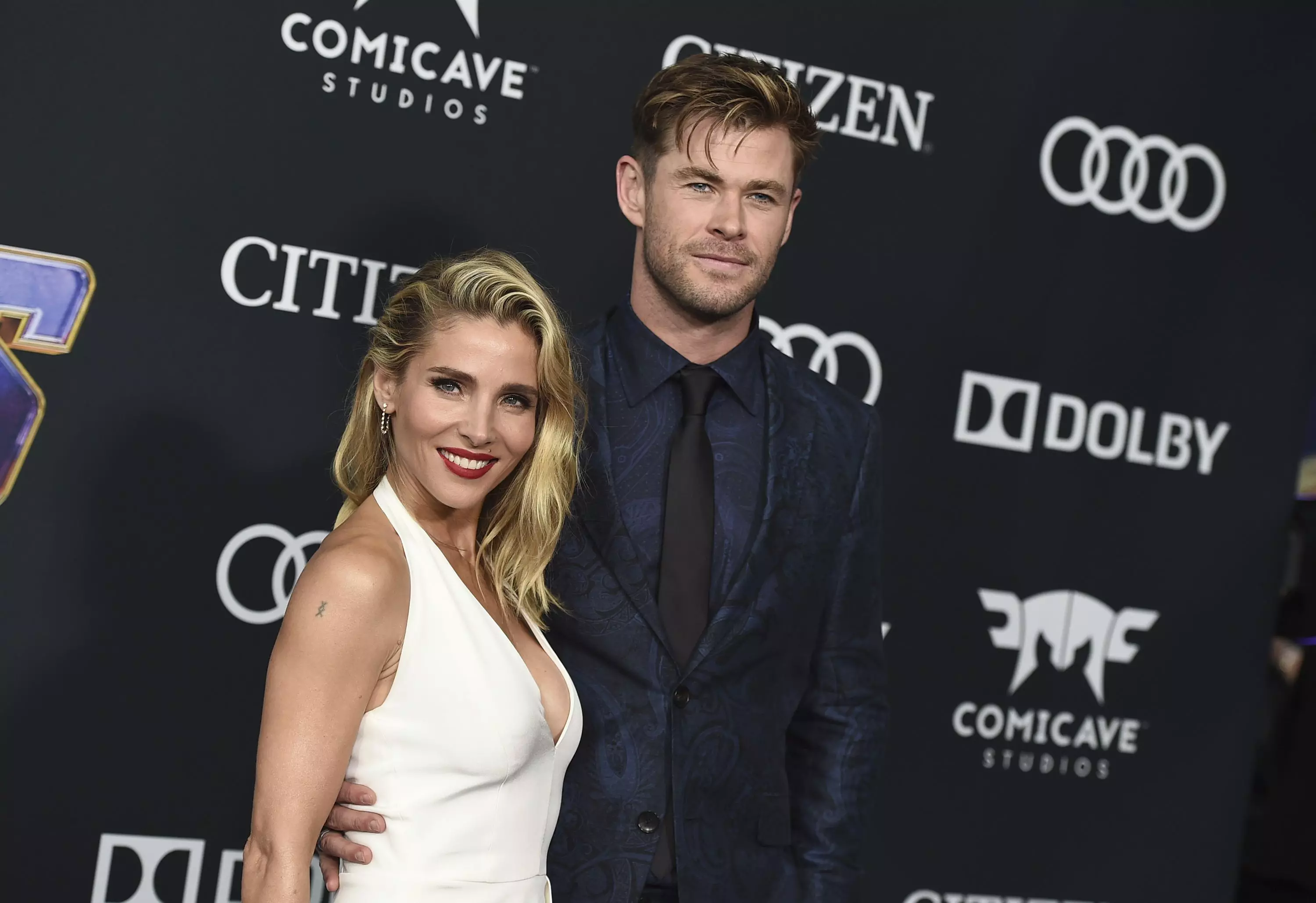 Elsa Pataky och Chris Hemsworth