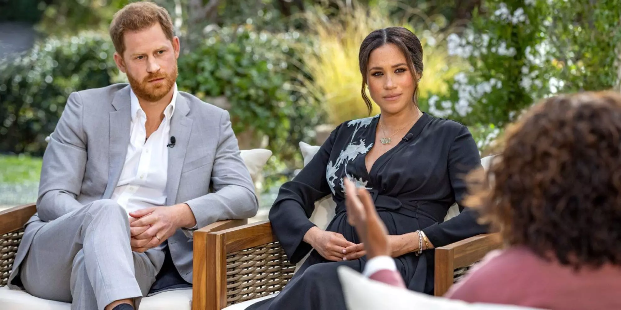 Meghan Markle និងព្រះអង្គម្ចាស់ Harry ក្នុងបទសម្ភាសន៍ជាមួយ Oprah Winfrey