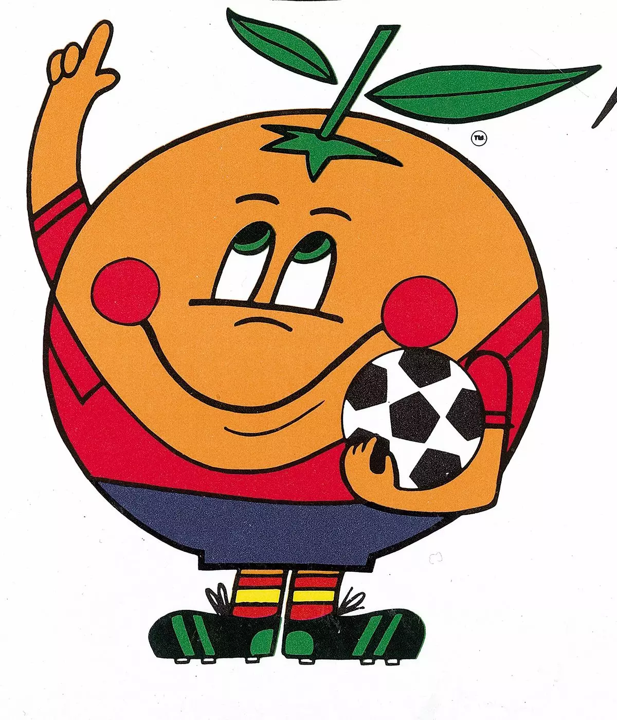 สีส้ม มาสคอตบอลโลก 1982