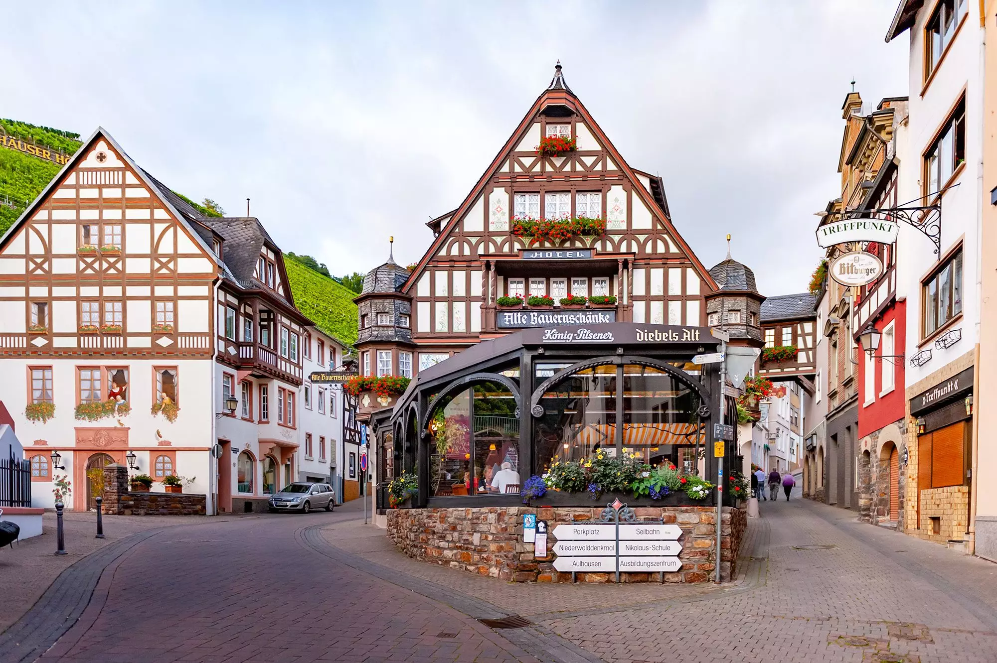 Rudesheim am rhein germany