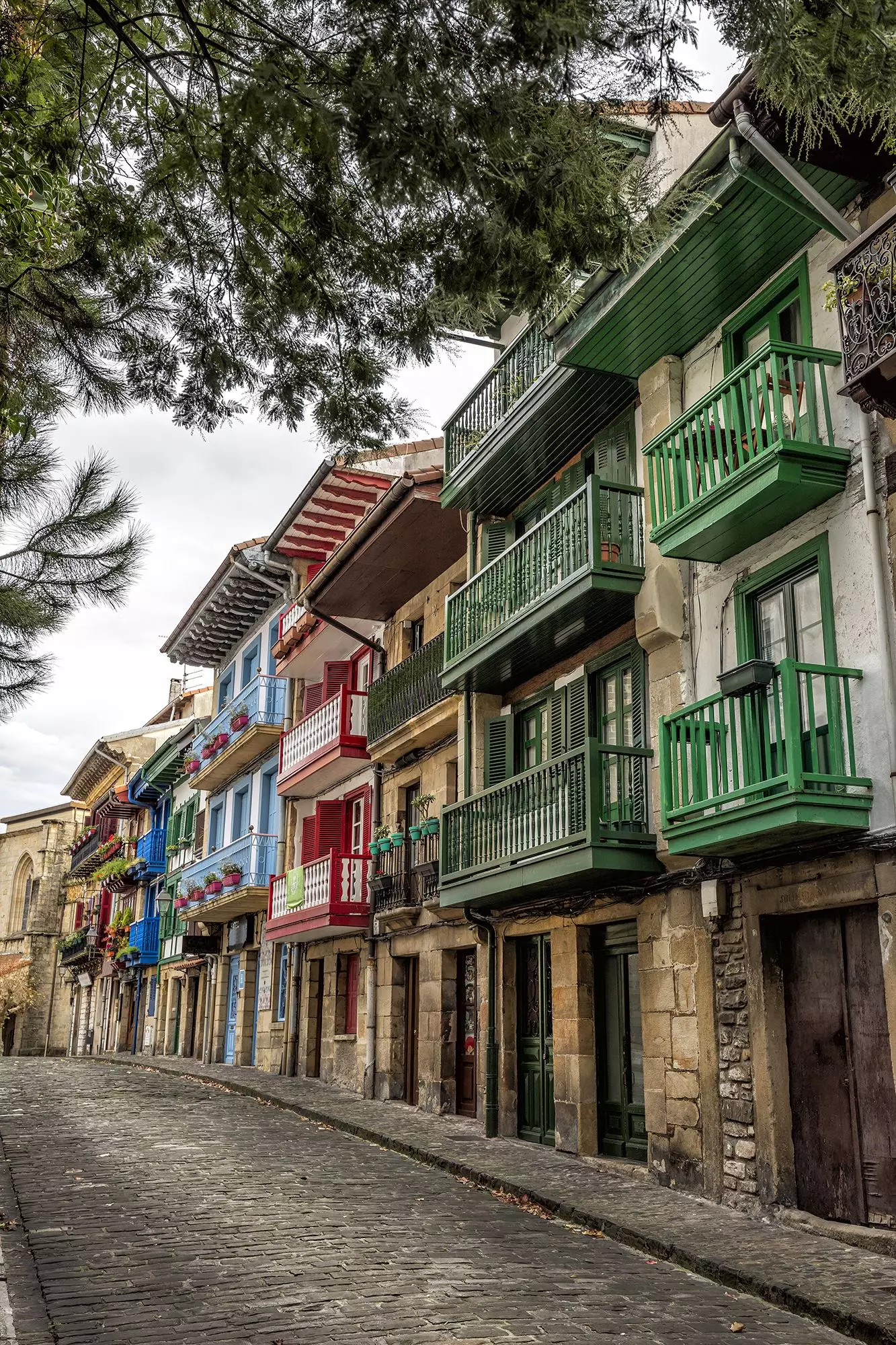 Rúa San Nicolás Hondarribia