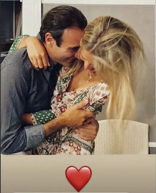 Enrique Ponce na Ana Soria, hamwe kuri Instagram