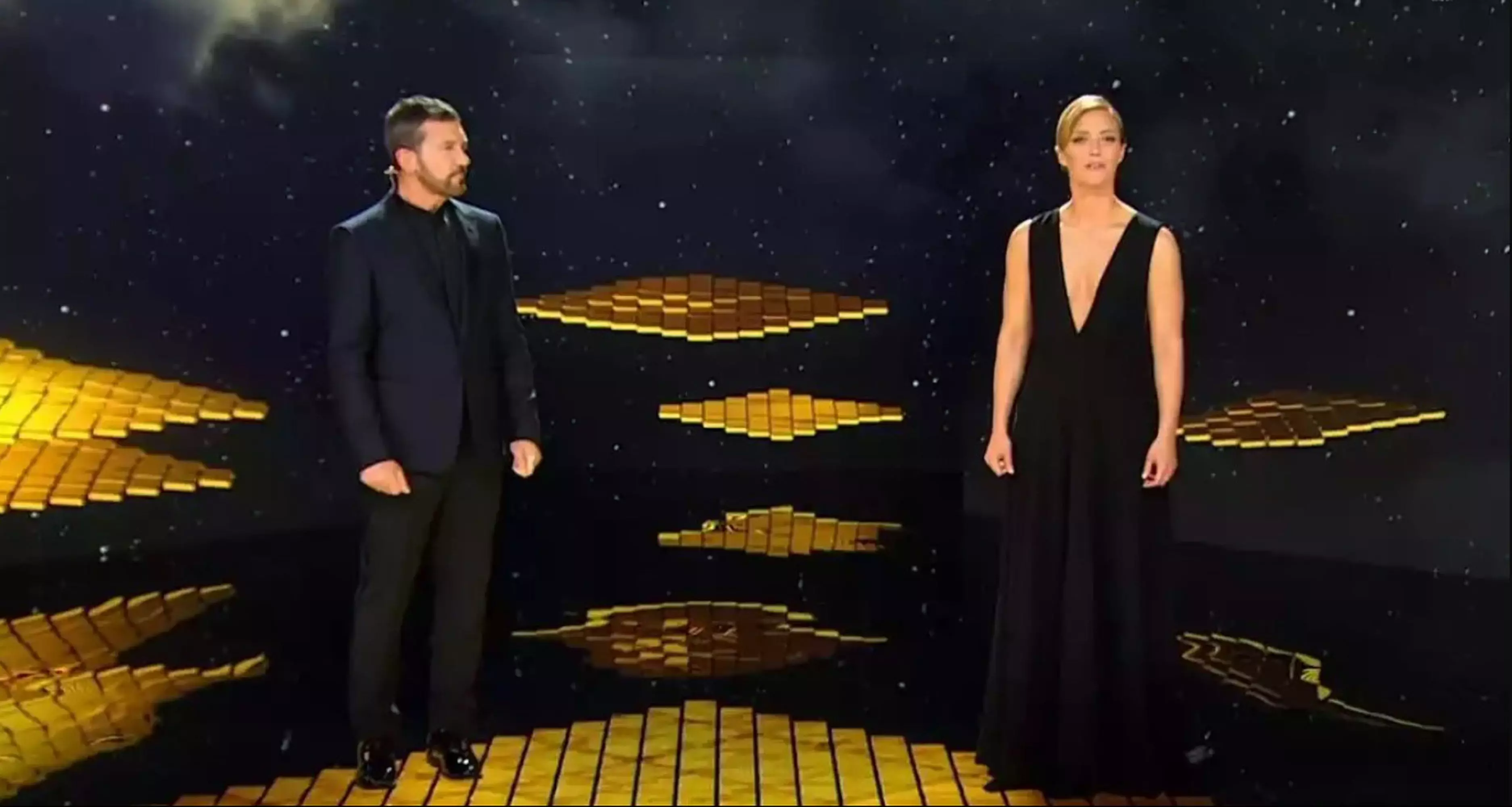 Antonio Banderas a María Casado yn cyflwyno gala Gwobrau Goya 2021