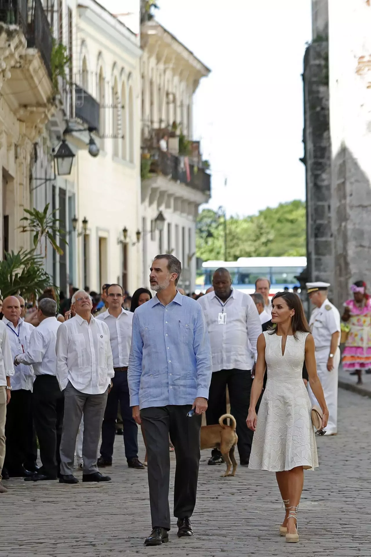 Para raja berjalan-jalan di Old Havana