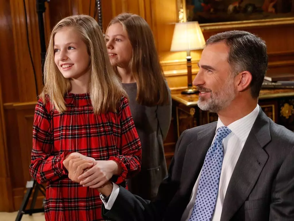 King Felipe, Famill Fotoen