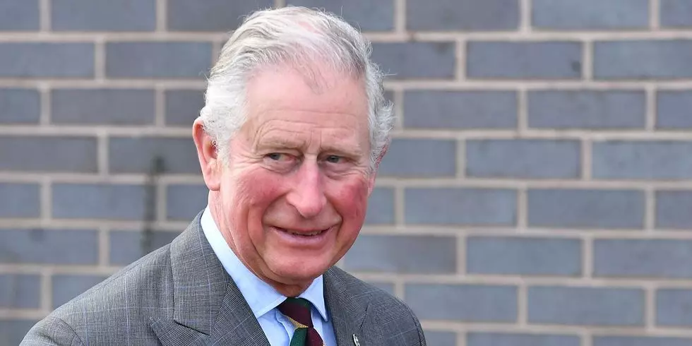 Prince Charles photographed smiling