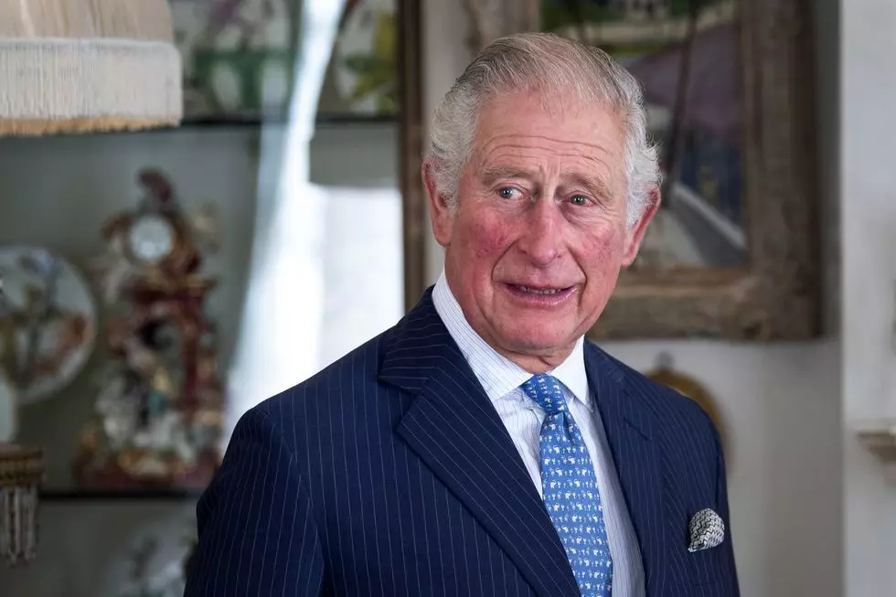 Prince Charles photographed smiling