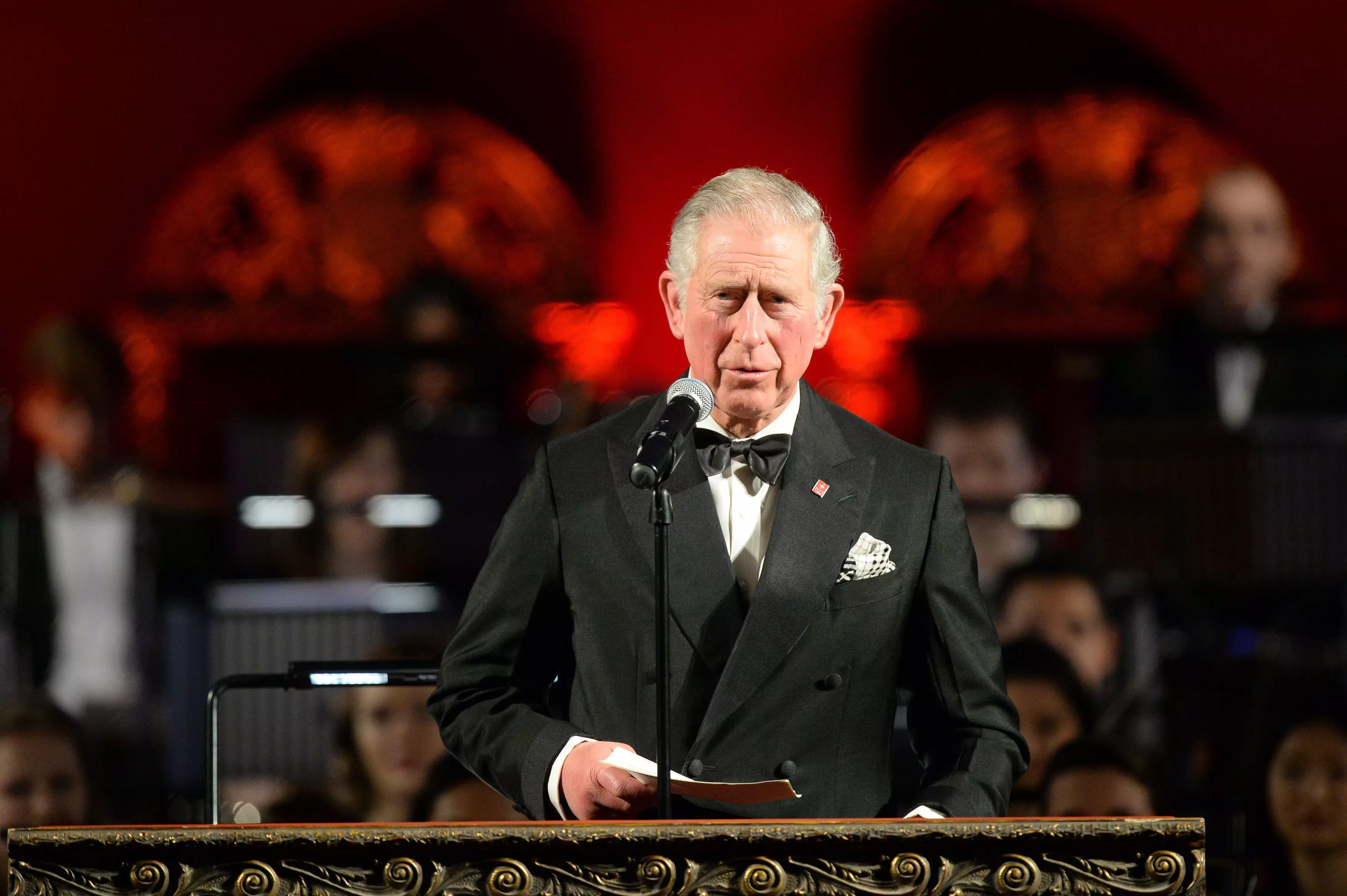 prince charles at the royal college of music, london