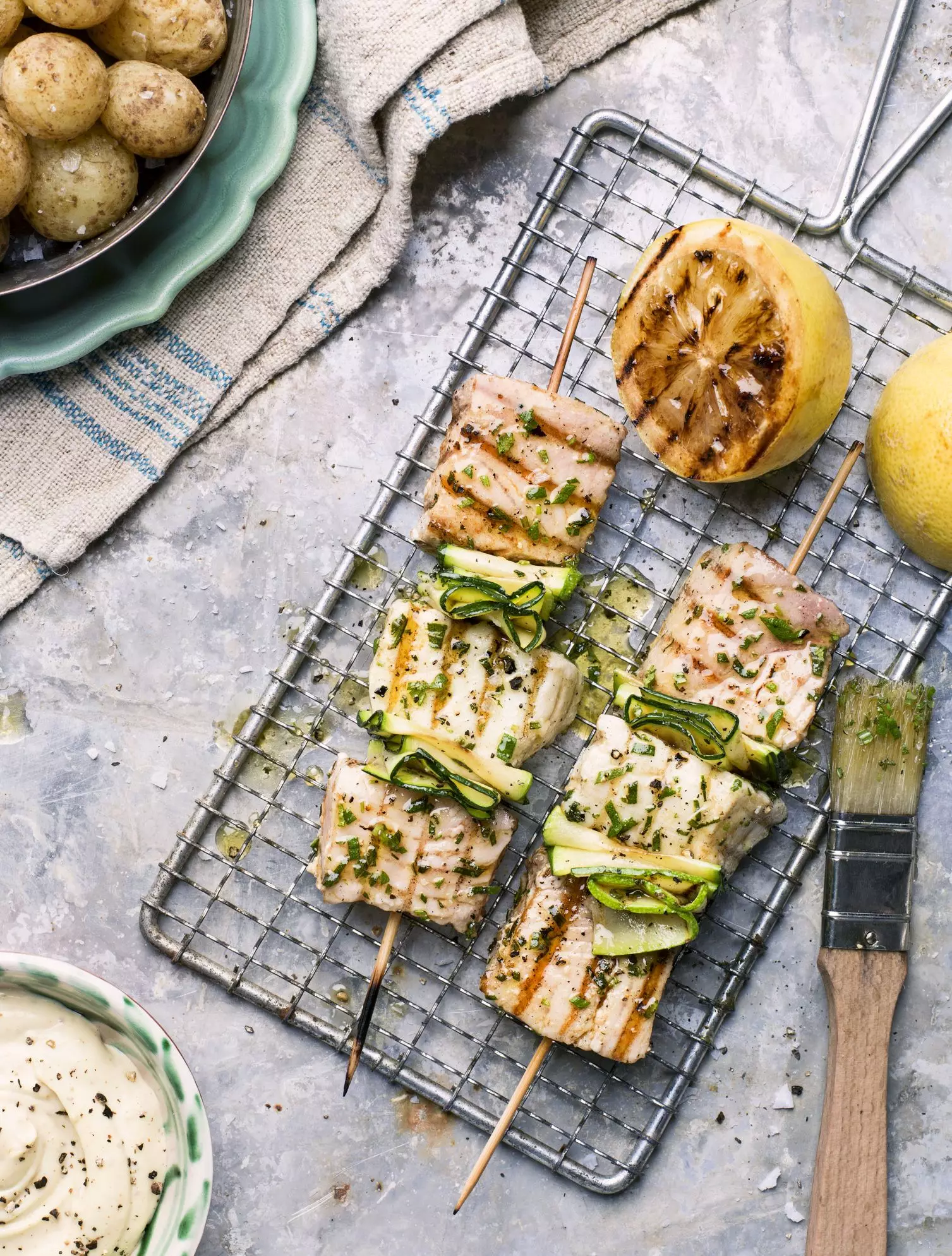 koekje op 'e grill