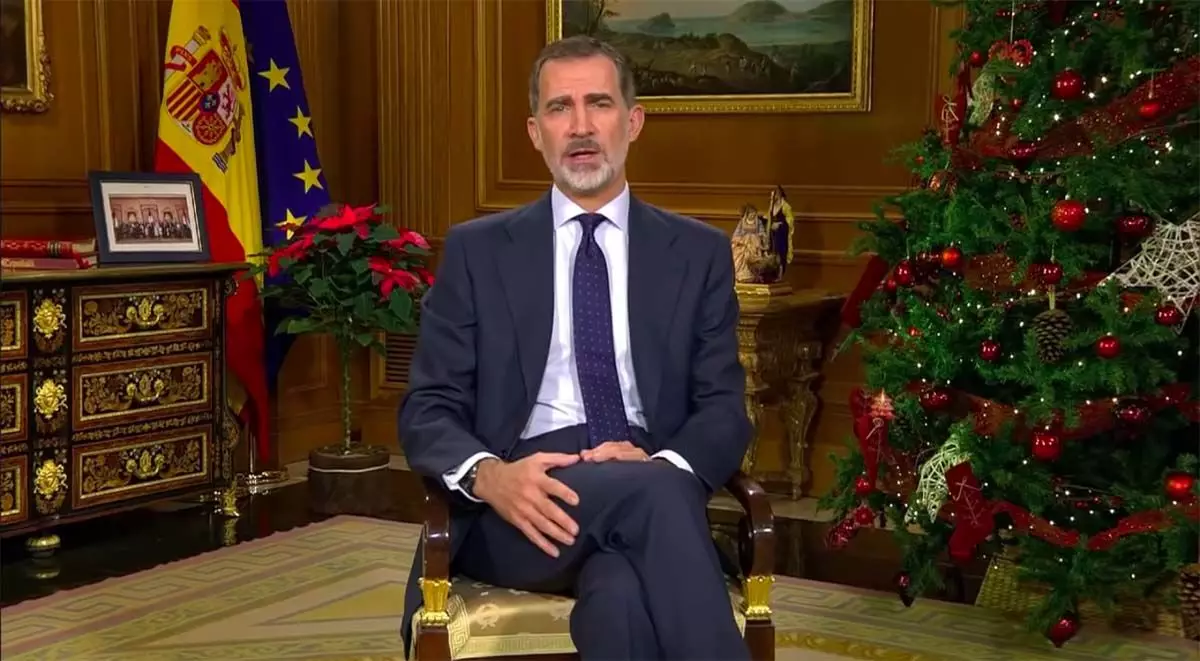 Felipe VI.a erregearen hitzaldia