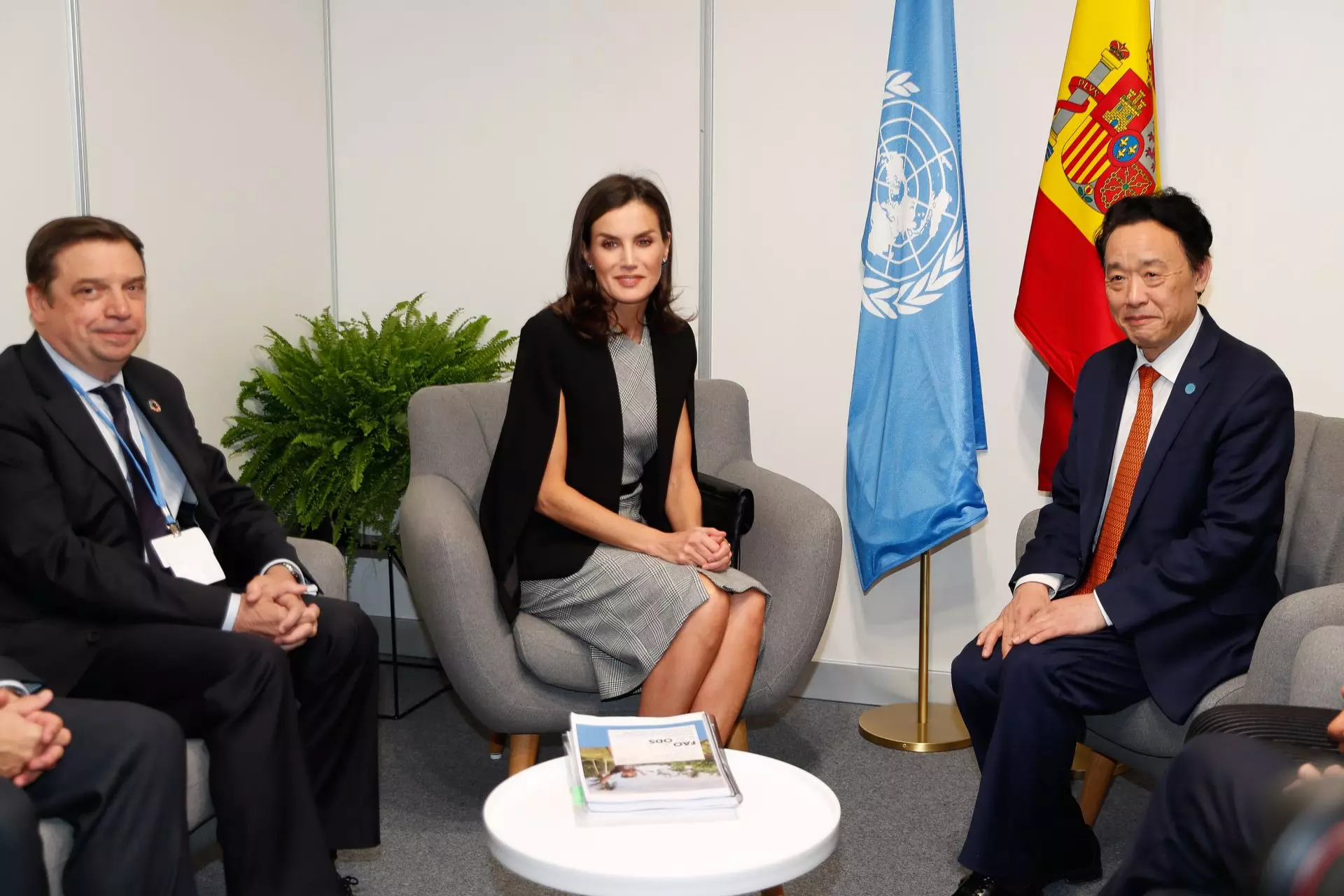 Letizia menghadiri acara utama Sustainable Development Goal 12 (OSD12):