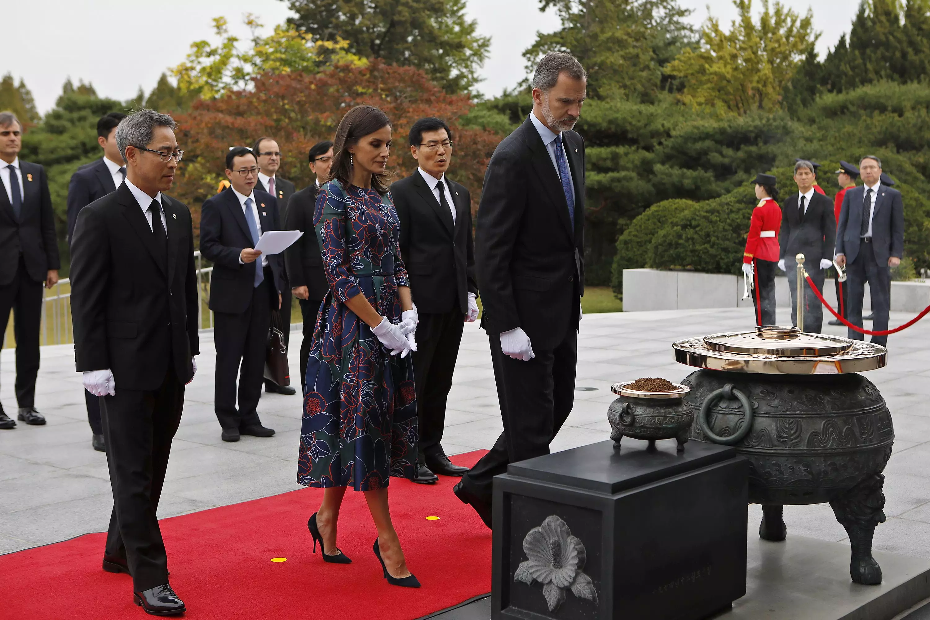 Spanish Royals Visit South Korea - Day 1