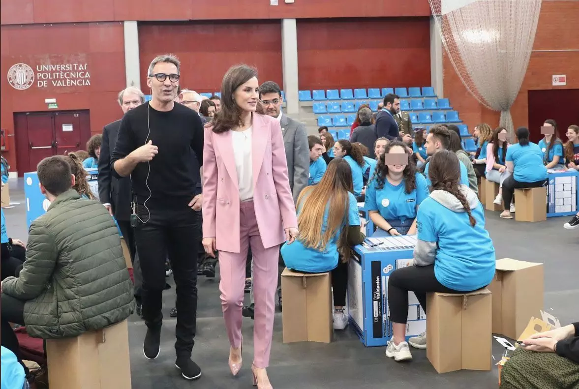 Letizia, në Universitetin e Valencias