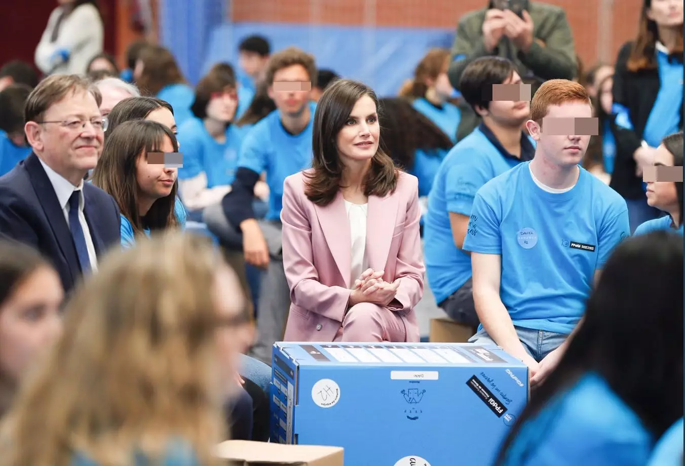 Letizia, ym Mhrifysgol Valencia